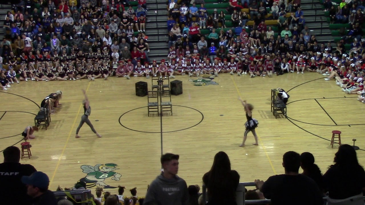 Stasia Acrobats Performs at District Cheer Comp 2019 - YouTube
