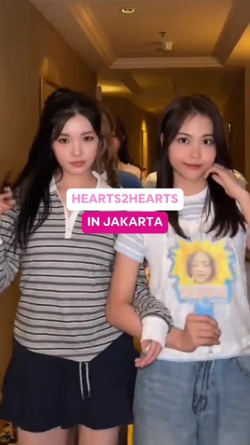 CANTIK CANTIK BANGET ADEK H2H 😍 #h2h #hearts2hearts #kpop #idol #shorts ...