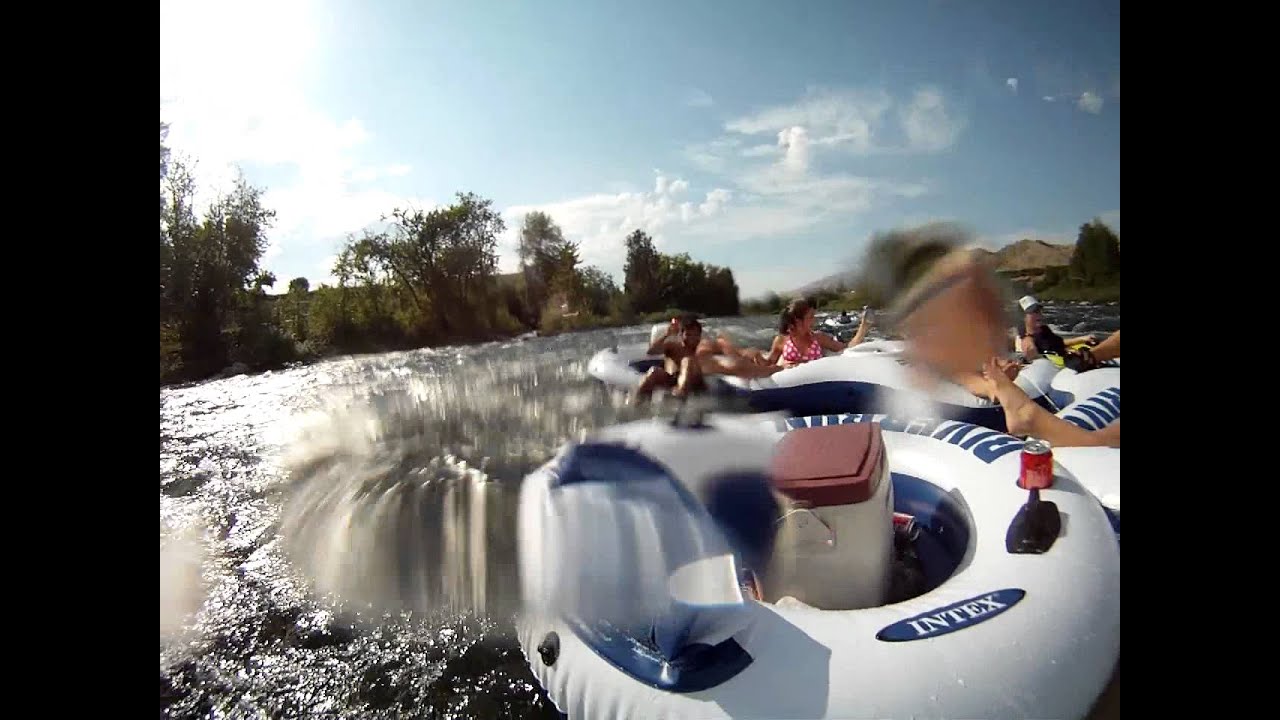 Floating the Wenatchee River 8-28-11 - YouTube