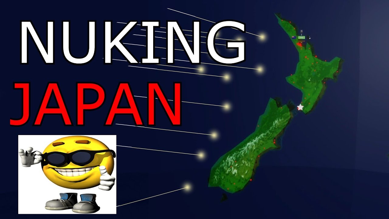 NUKING Japan? | Roblox Rise Of Nations - YouTube
