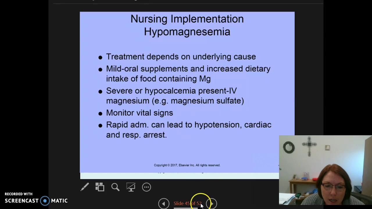Hypomagnesemia/Hypermagnesemia & Types of IV Fluid - YouTube