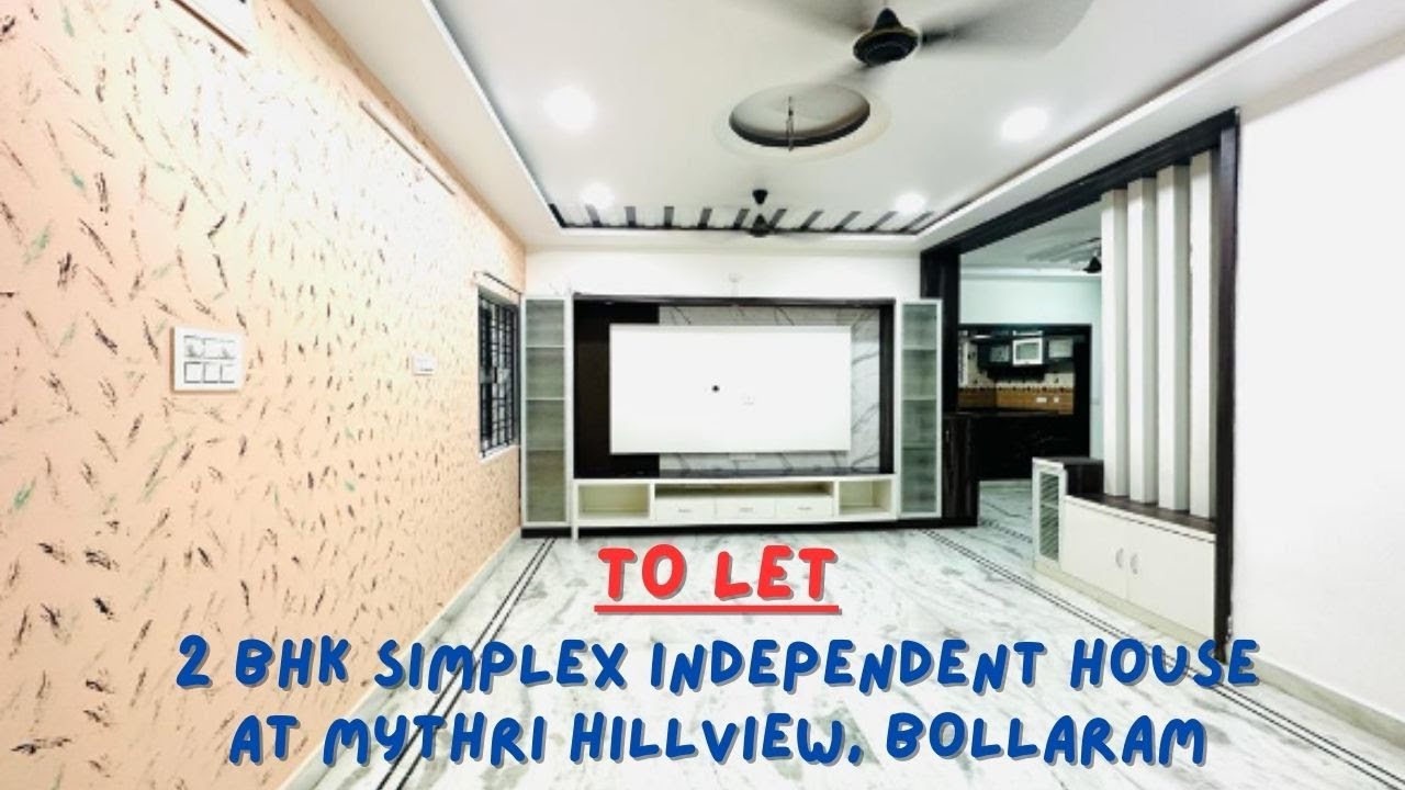 2 BHK WELL FURNISHED SIMPLEX INDEPENDENT HOUSE FOR RENT - YouTube