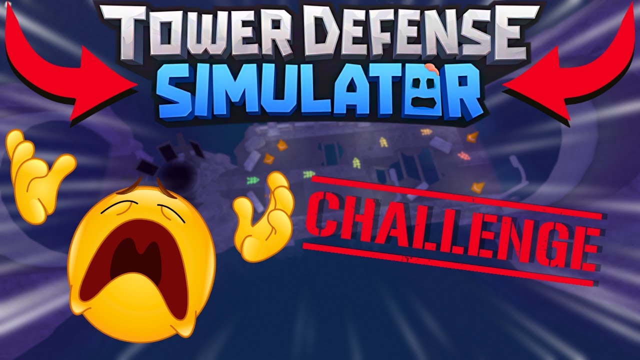 I Tried To SOLO This Challenge Map In TDS?? | Tower Defense Simulator ...