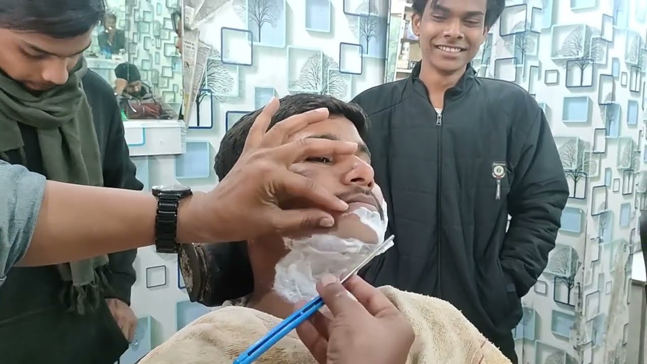 Full Clean shave, beard shaving,🪒 - YouTube
