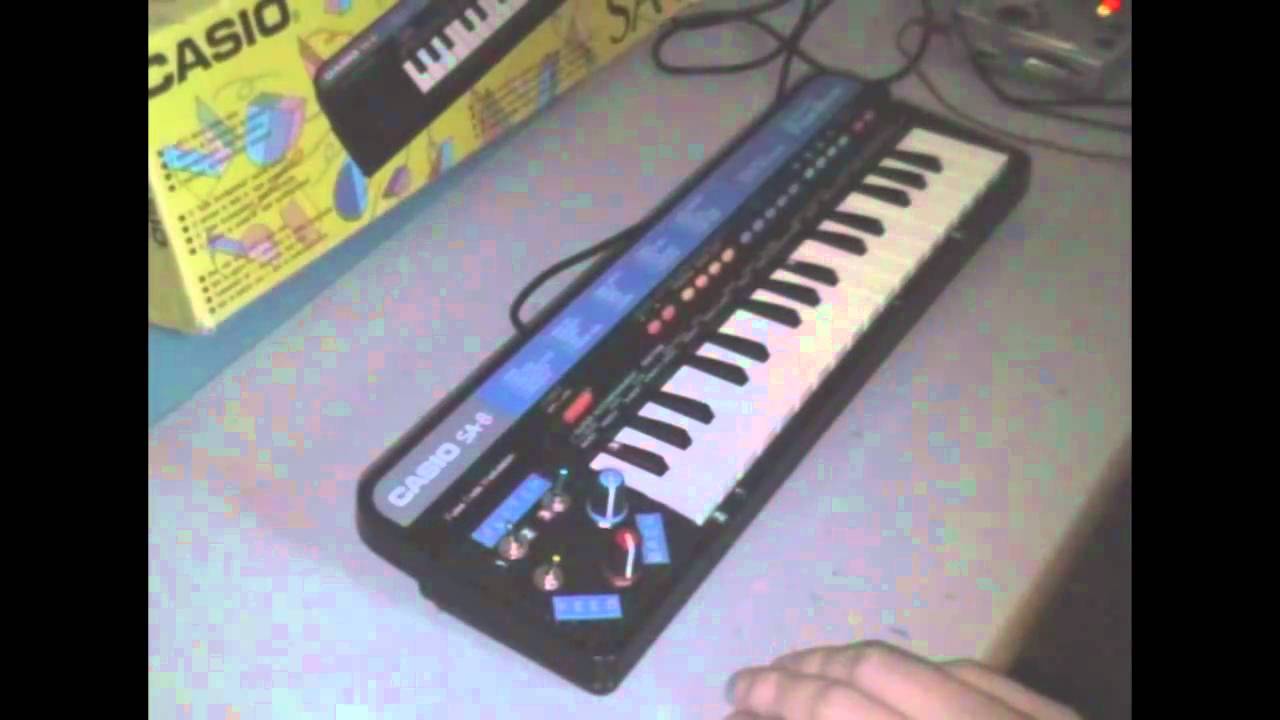 Circuit Bent Casio SA-8 Keyboard by freeform delusion - YouTube