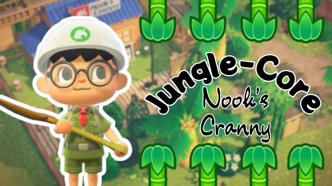 Nook's Cranny // ACNH Jungle-core // Animal Crossing New Horizons - YouTube