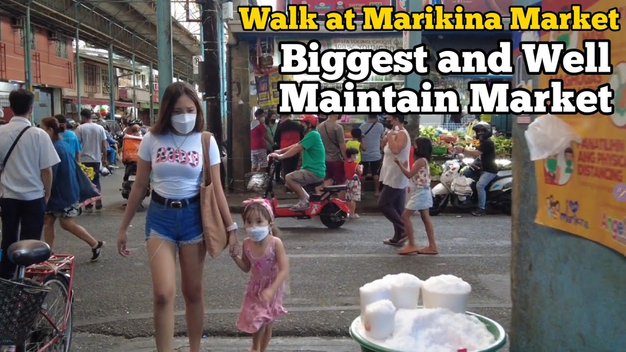Walk at Marikina Public Market and Freedom Park | One of the Biggest ...