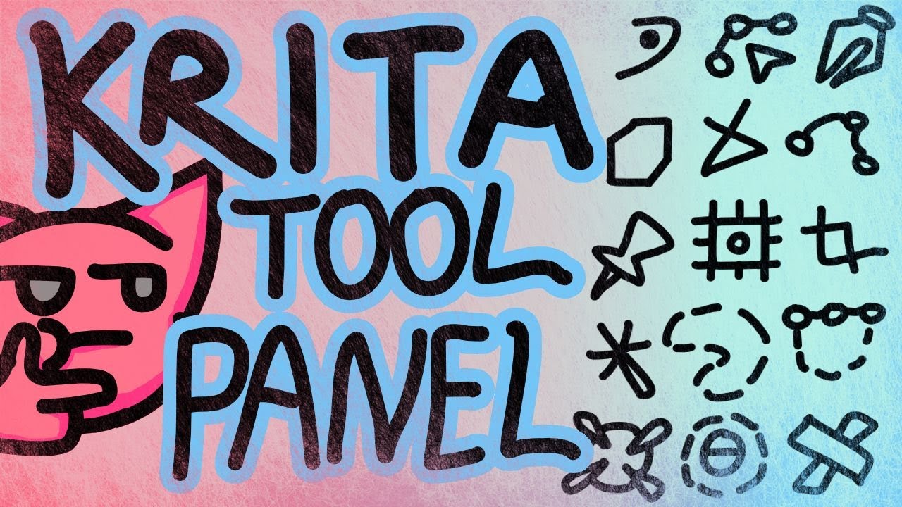 Krita: Tool Panel Basics - YouTube