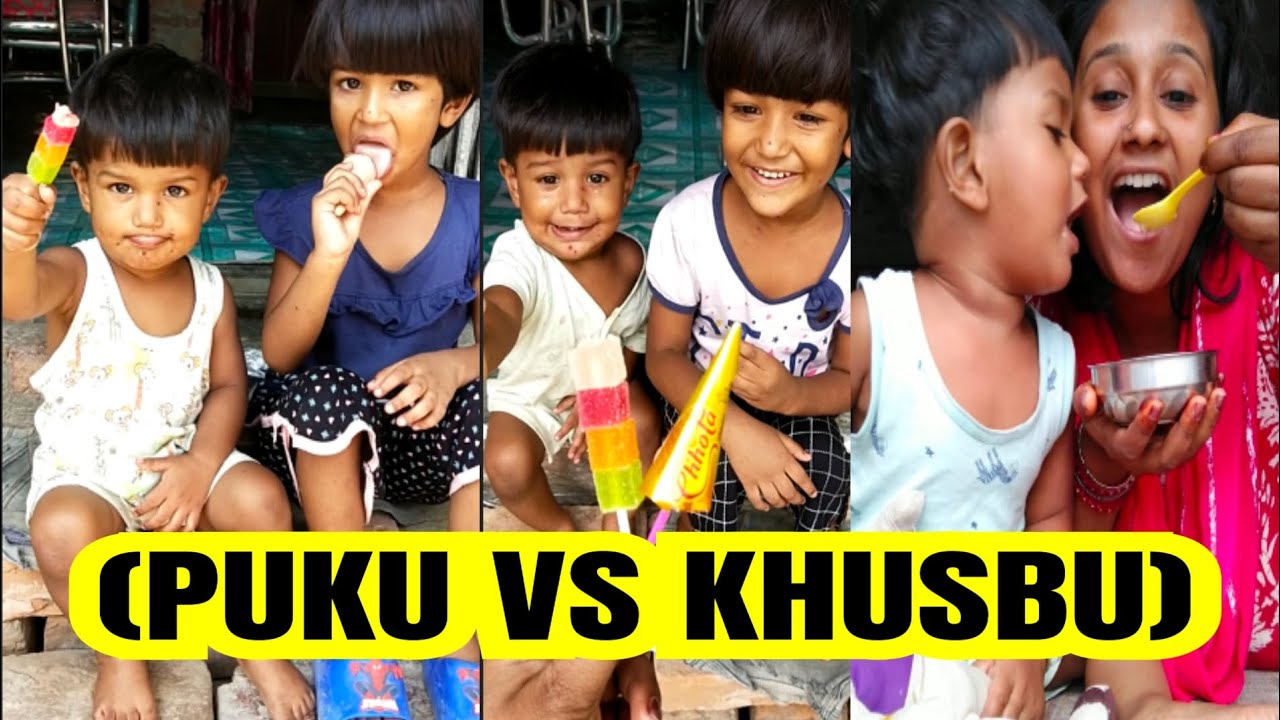 PUKU VS KHUSBU ALL FUNNY VIDEO 🤣😜😂#trending #funny #youtube #shortvideo ...