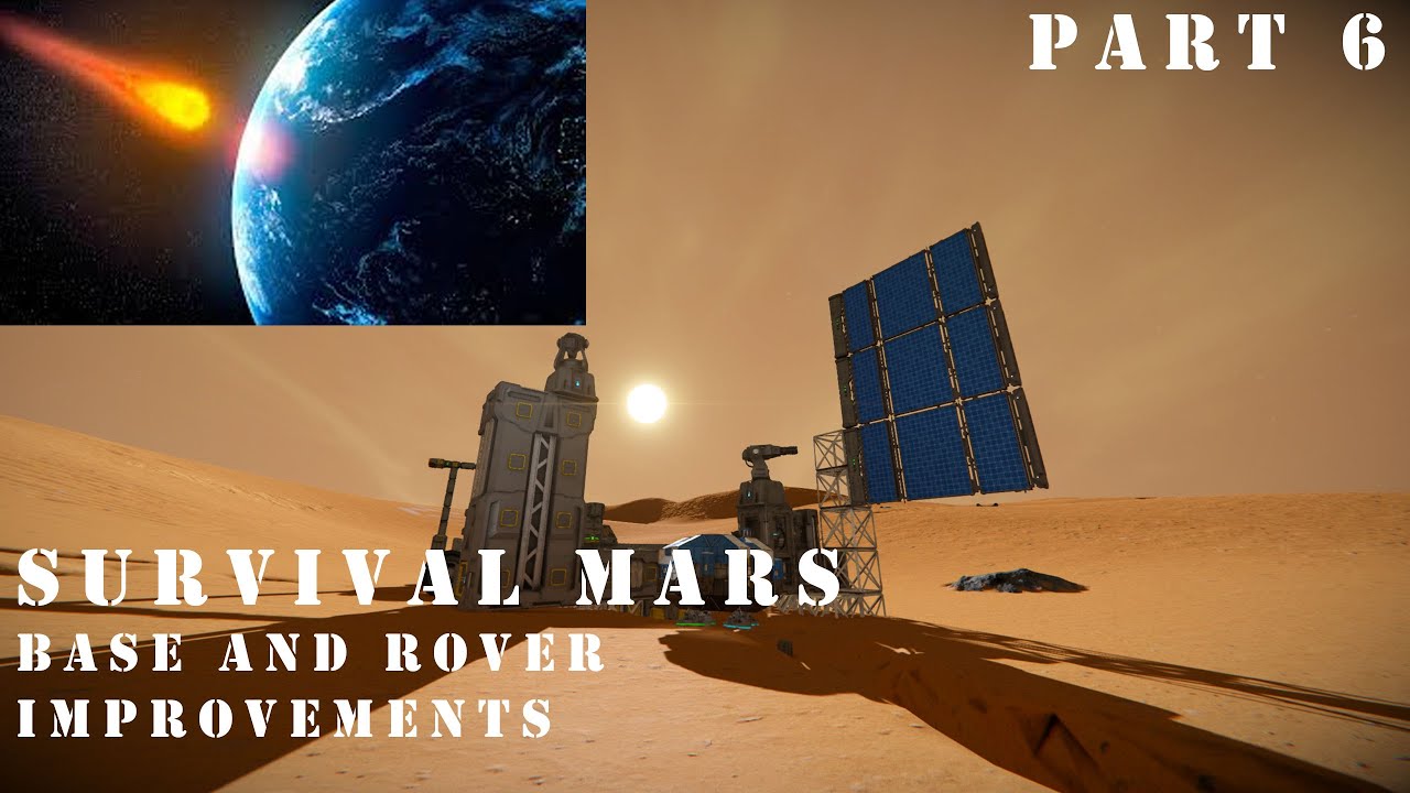 Space Engineers: 101 Mars Survival: Part 6 Meteors inbound - YouTube