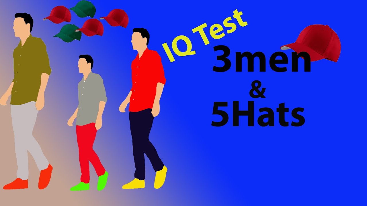 Three Men and Five Hats Puzzle_Solution - YouTube