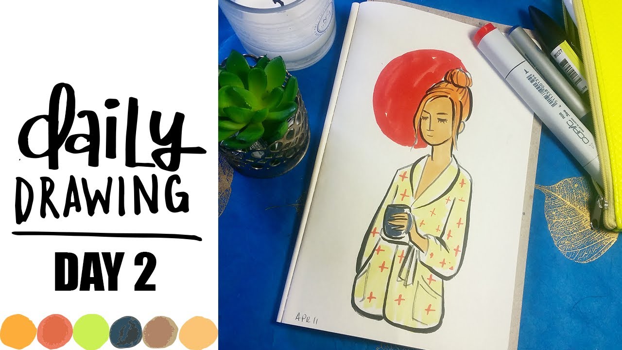 Daily Drawing - Day 2 - YouTube