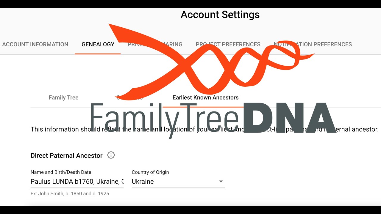 FTDNA Account Settings in details [Aug-2024], en - YouTube