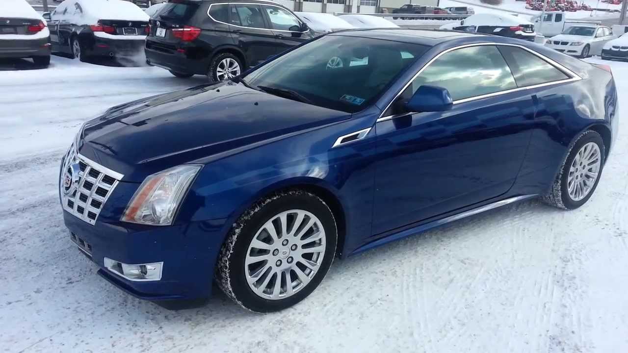 2012 CTS PREMIUM COLLECTION OPULENT BLUE METALLIC - YouTube