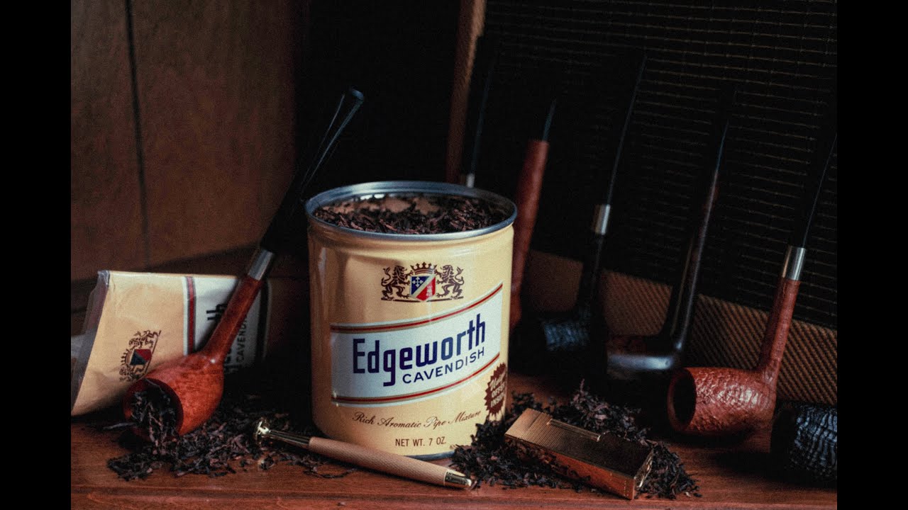Edgeworth Cavendish Rich Aromatic Pipe Tobacco (1960s-1970s) - YouTube