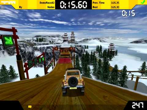 TrackMania Power Up - Snow Gameplay - YouTube