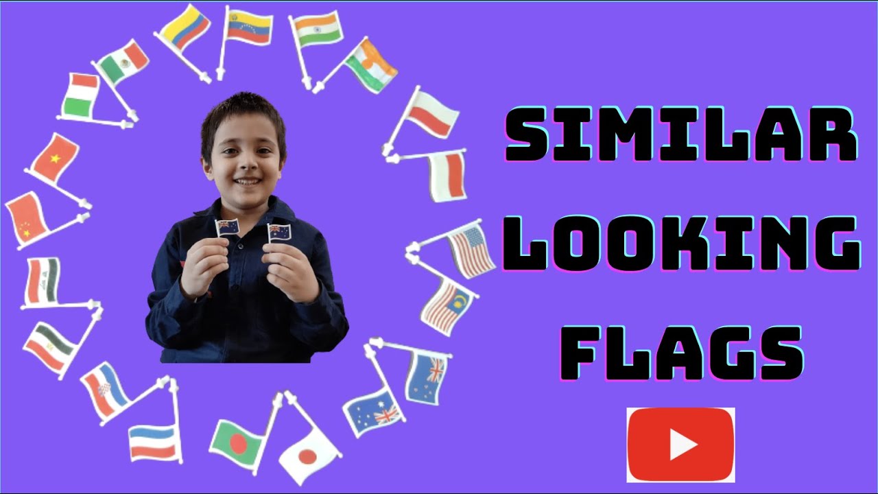 Similar Looking Flags || Flags That Look Alike - YouTube