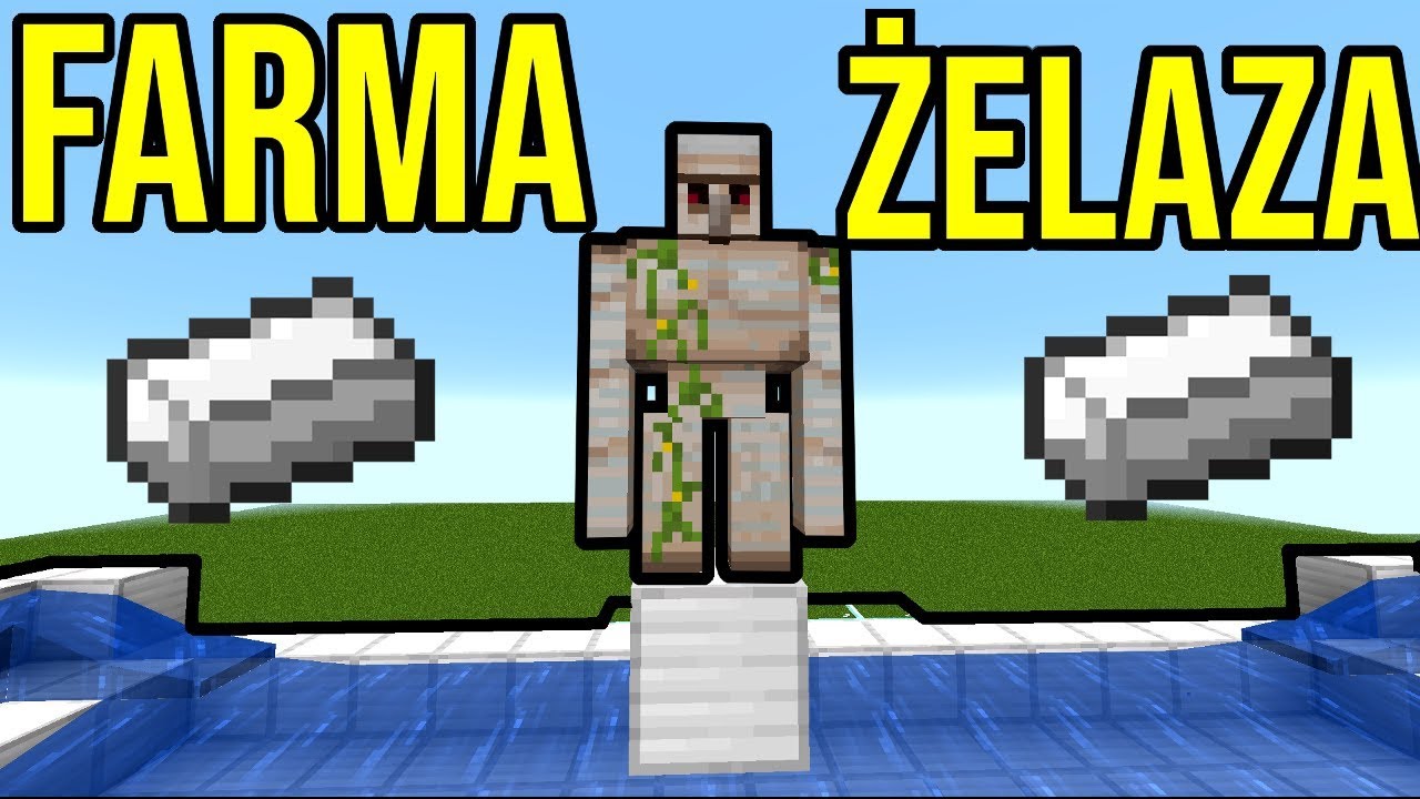 Minecraft Farma Żelaza - YouTube