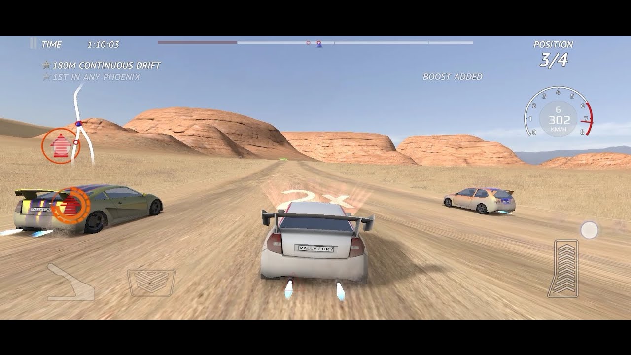 rally fury racing game - YouTube