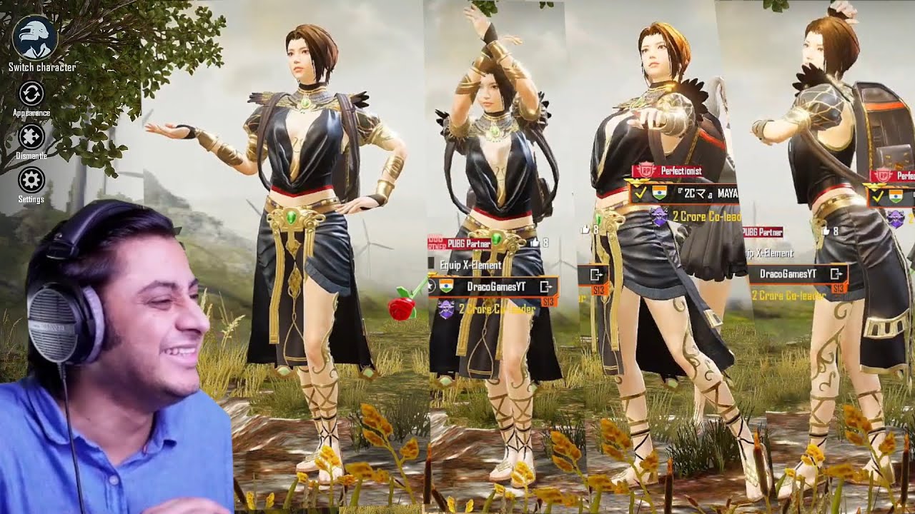 PHARAOH Set Gift Mila | Lucky Spin Pharaoh Rises Crate Opening X Suit ...