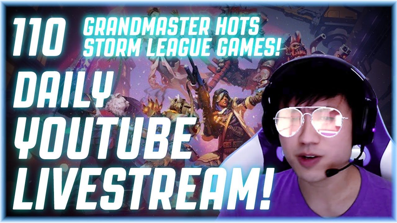 Grandmaster HOTS Storm League Games! - YouTube