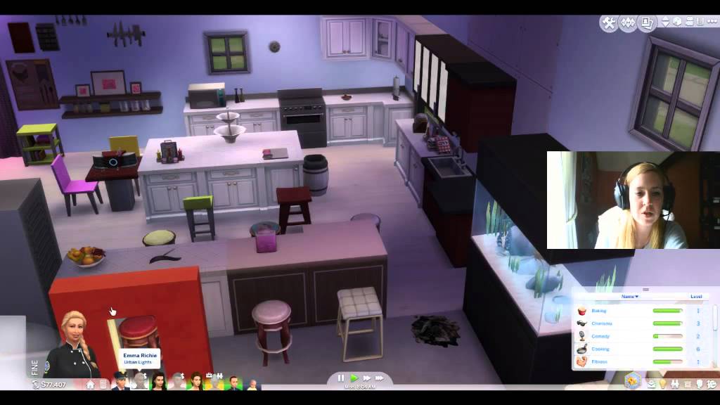 The Sims 4 Cool Kitchen Stuff Overview | Rachybop - YouTube