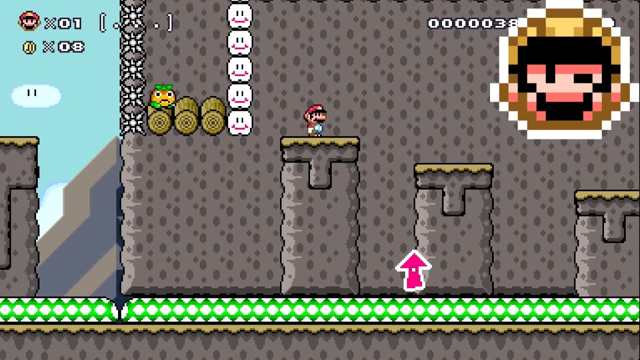 mario maker world engine is amazing lets play some endless challenge ...