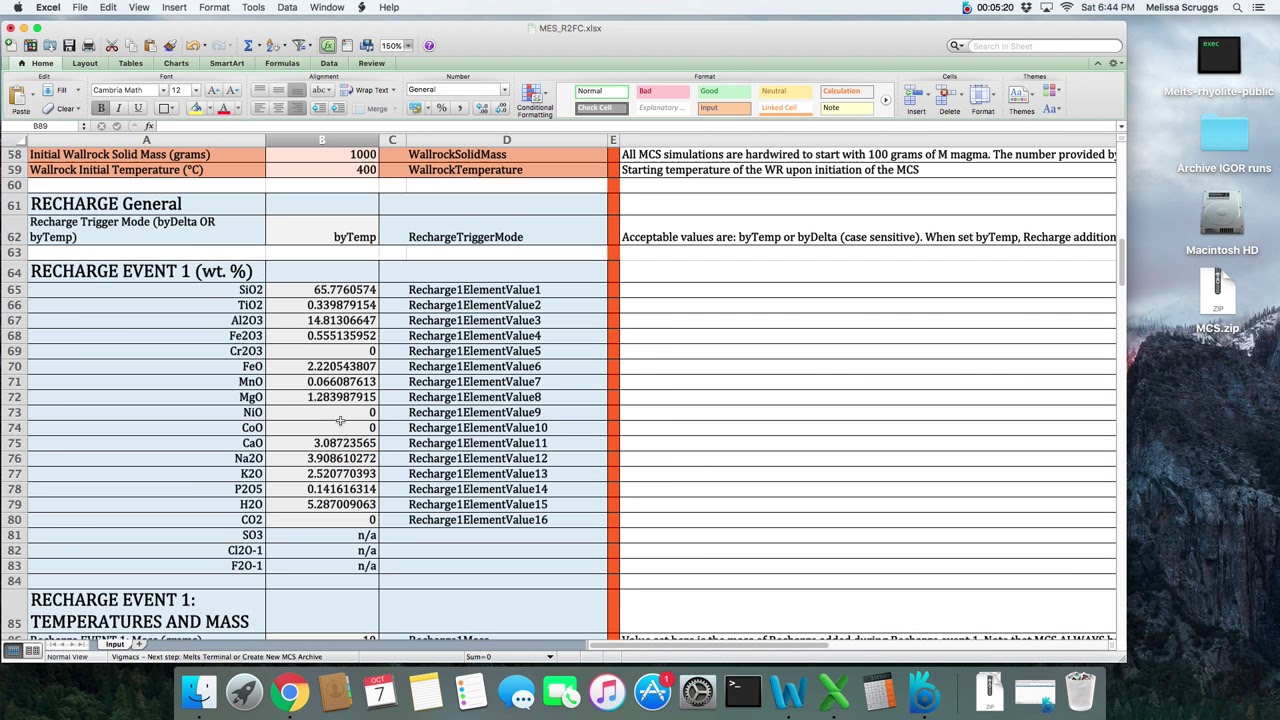 MCS Input File Tutorial RFC - YouTube
