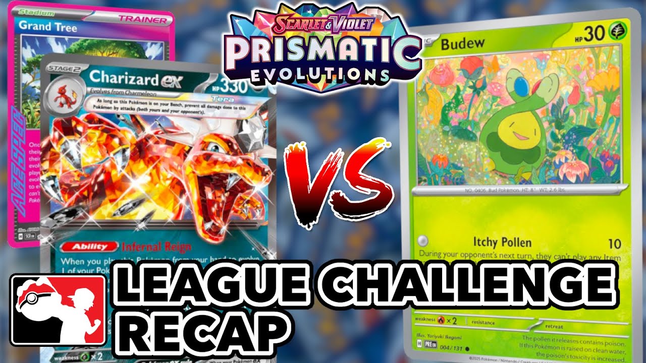 Preparing CHARIZARD EX for BUDEW! - Pokemon TCG [Prismatic Evolutions ...