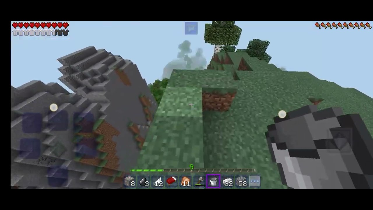 Detik detik aku mati di Minecraft Craftsman padahal udh full iron armor ...