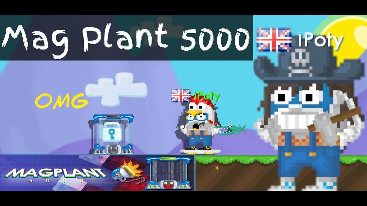 Growtopia | MagPlant 5000 review! (NEW IOTM) OMG! - YouTube