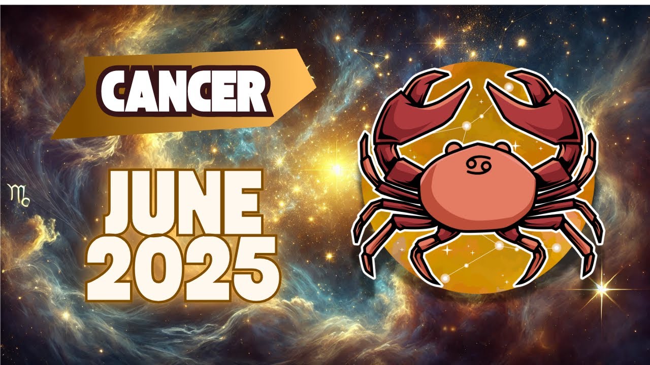 Cancer Horoscope June 2025 | The Spotlight Is On Your Soul 💧♋ - YouTube