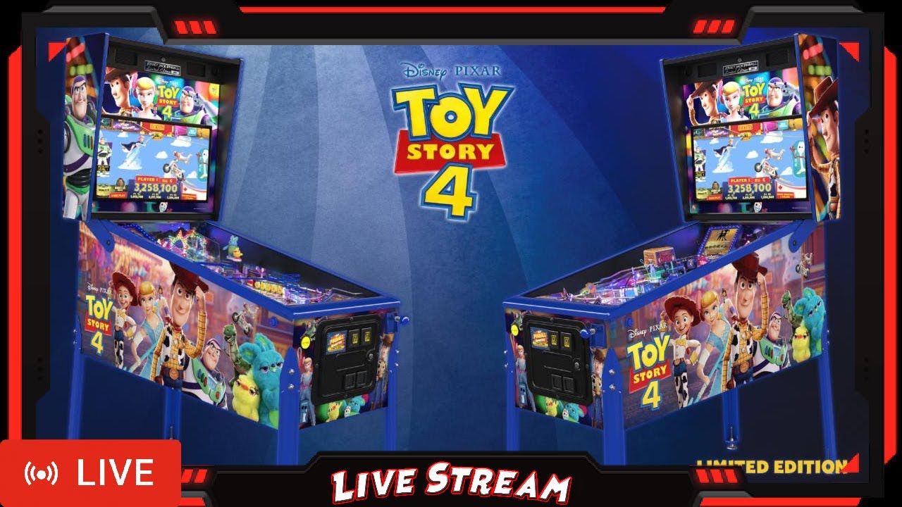 Tilt Tuesdays - Toy Story 4 Pinball - Pinball Live Stream - YouTube