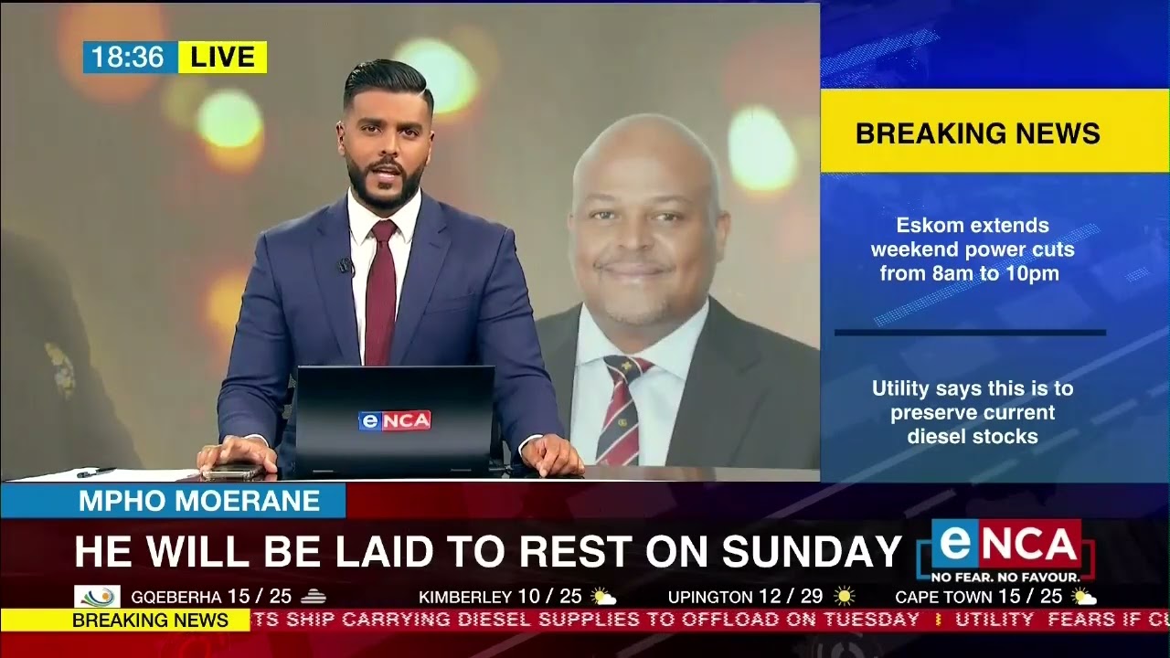 Mpho Moerane | He will be laid to rest on Sunday - YouTube