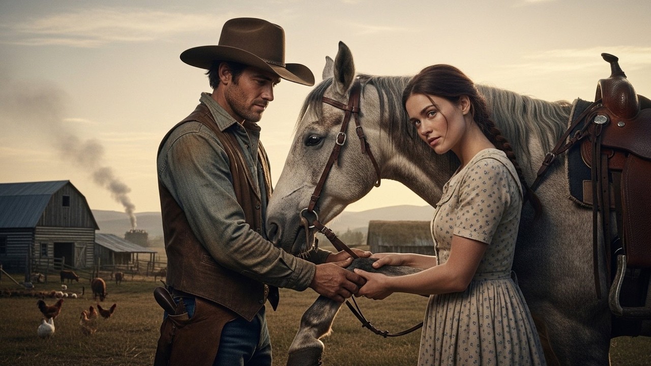 A Weary Cowboy Stopped At A Small Farm, Met The Farmer's Daughter And ...