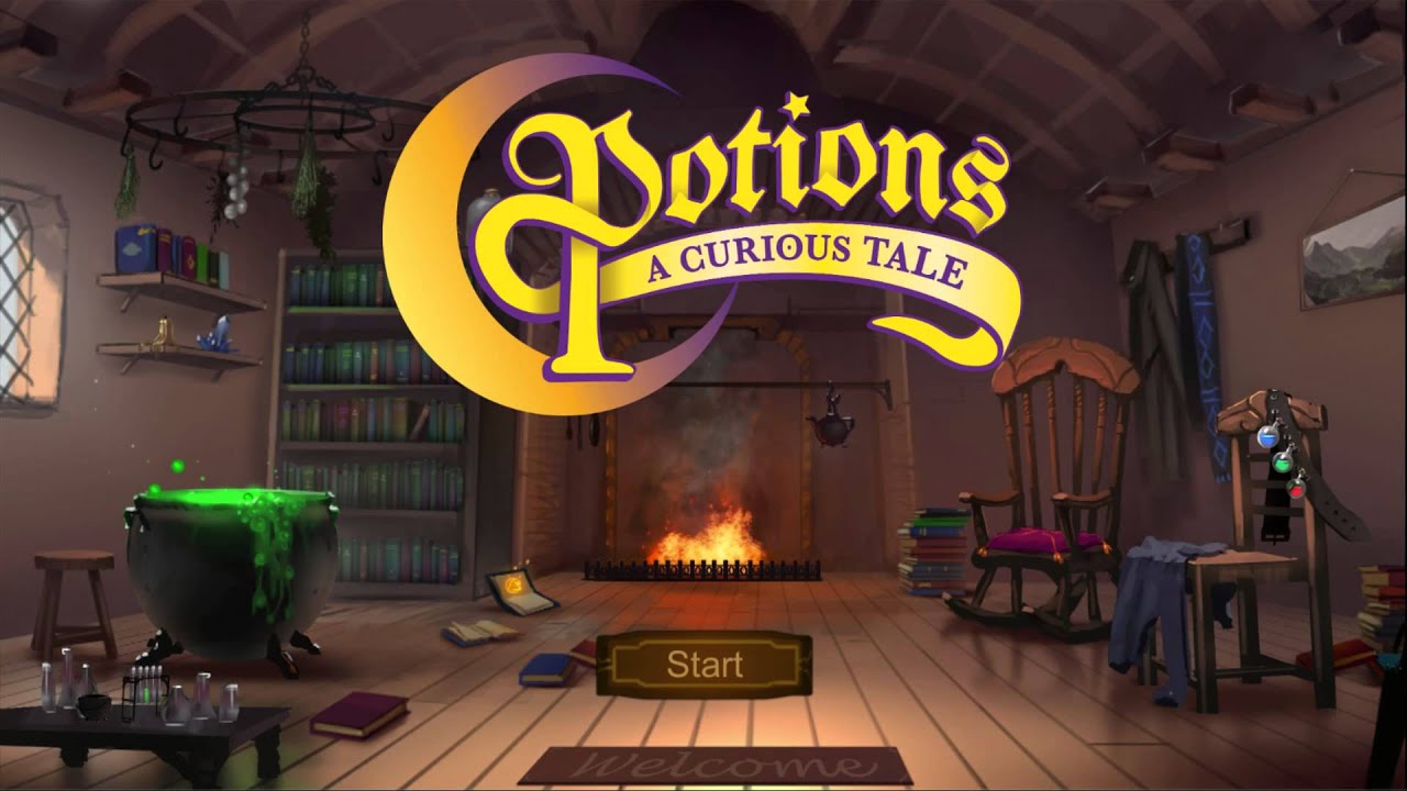 Potions: A Curious Tale - Title Screen - YouTube