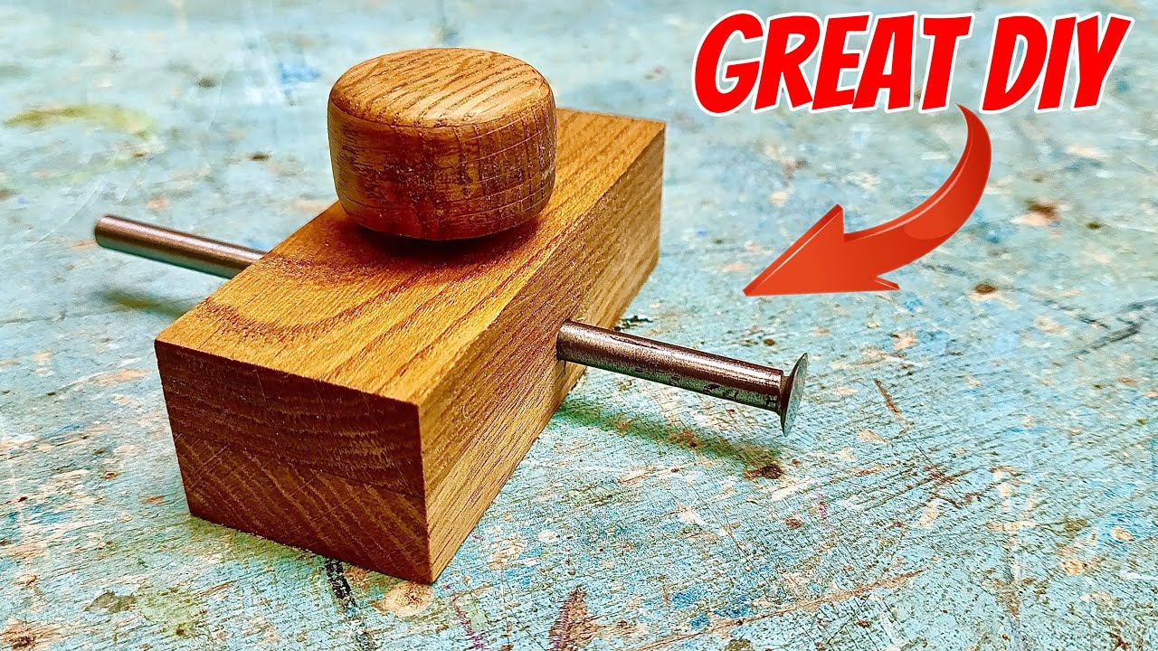 Stop Wasting Money! DIY Woodworking Tool in 5 Minutes! - YouTube