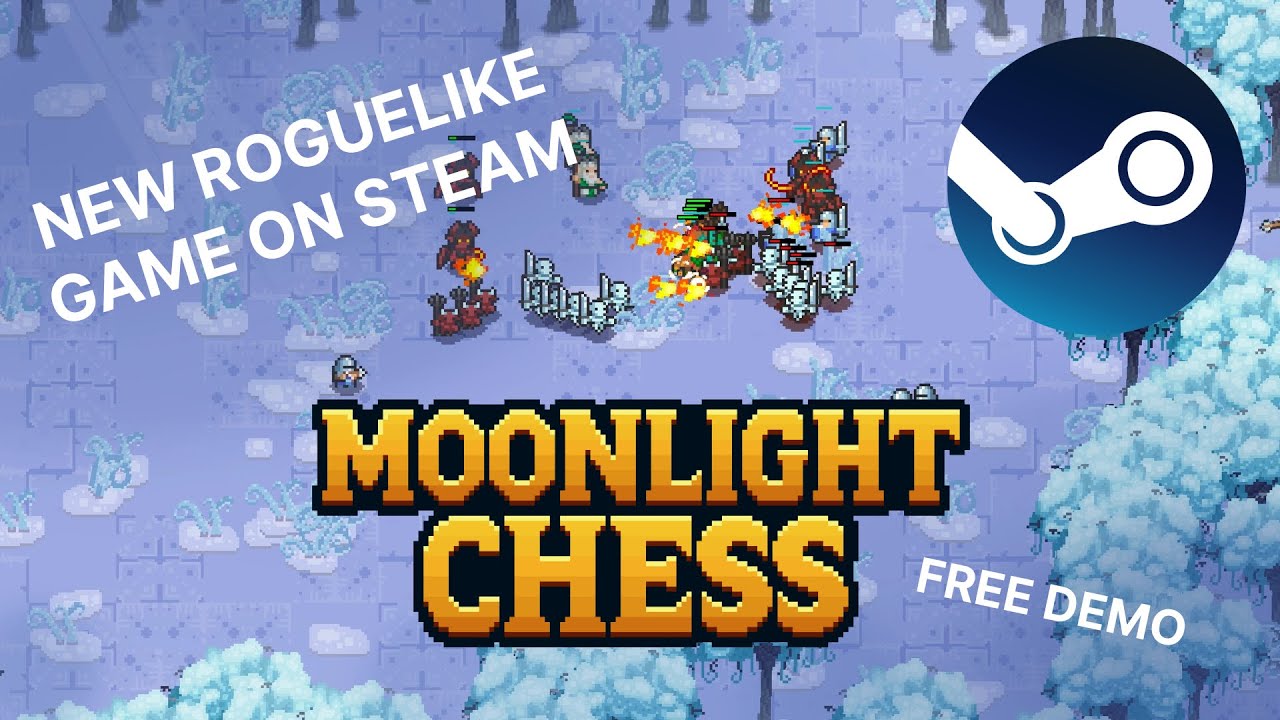 Moonlight Chess new roguelike game on Steam - YouTube