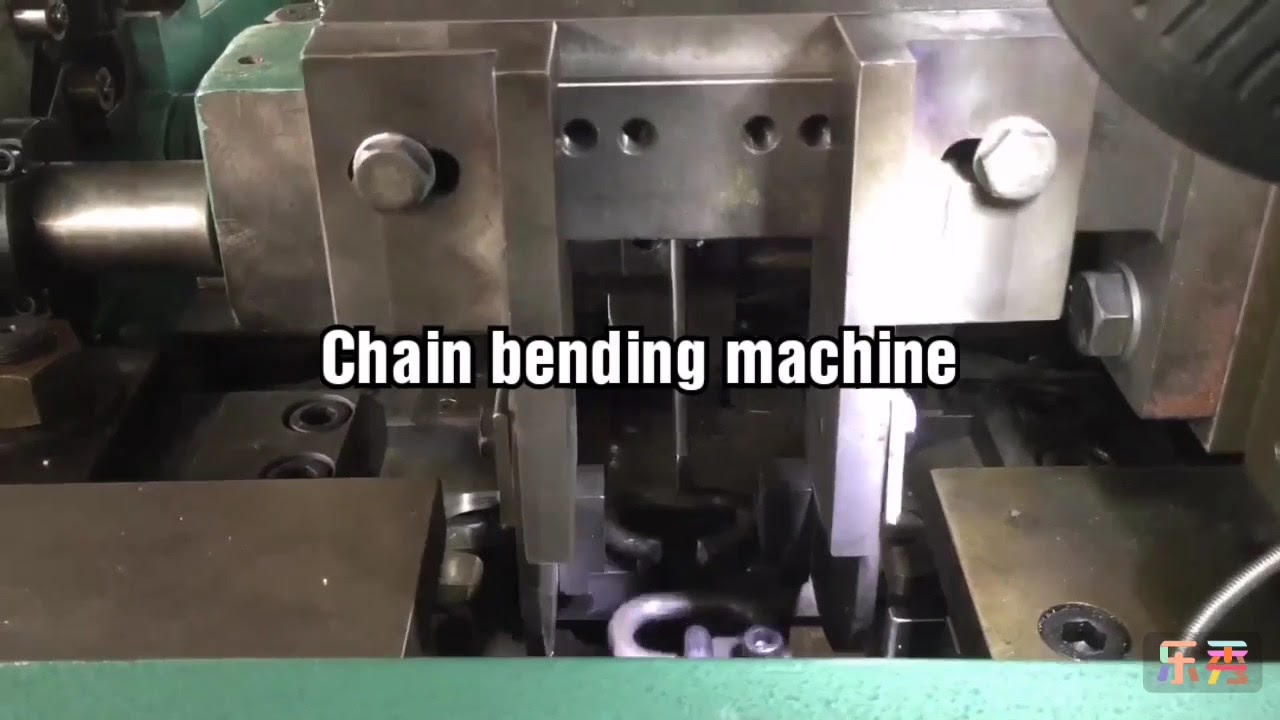 Interesting machine，chain bending machine - YouTube