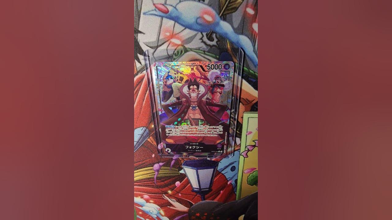 One Piece - Foxy [OP-07] - LEADER - Alternate Art - 500 Years Into The ...