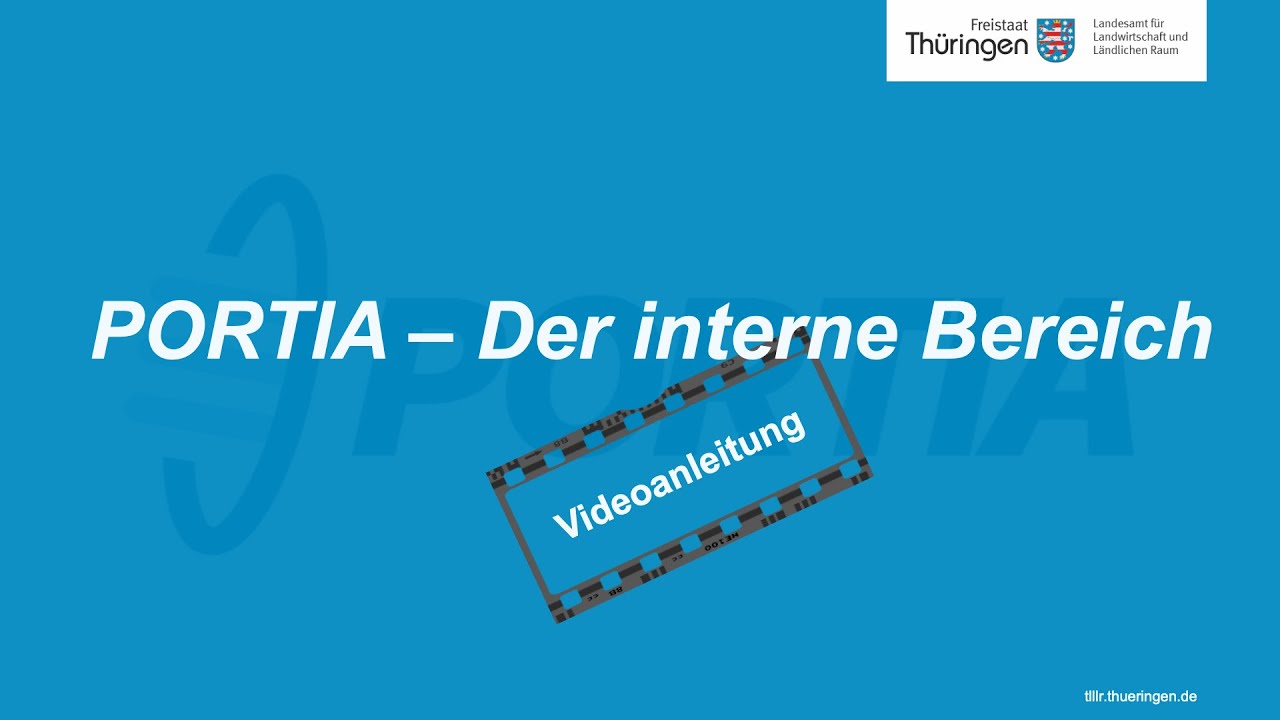 PORTIA-Videoanleitung: Aufbau und Inhalt des internen Bereichs - YouTube
