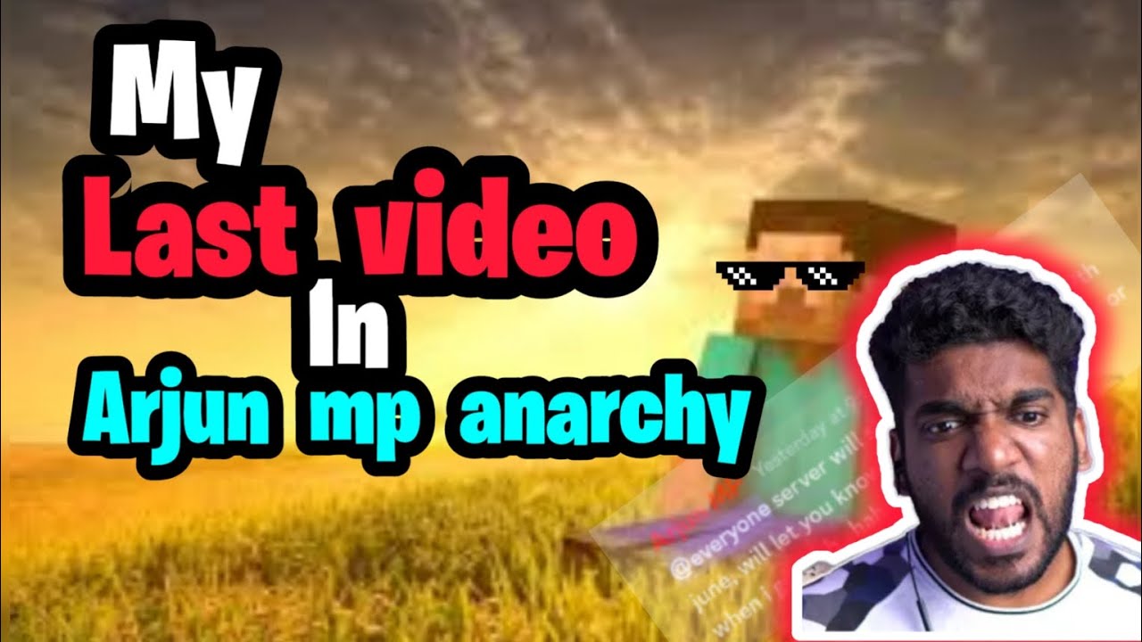 | my last video | Arjun mp anarchy | 😭 | @ArjunMPPlayz - YouTube