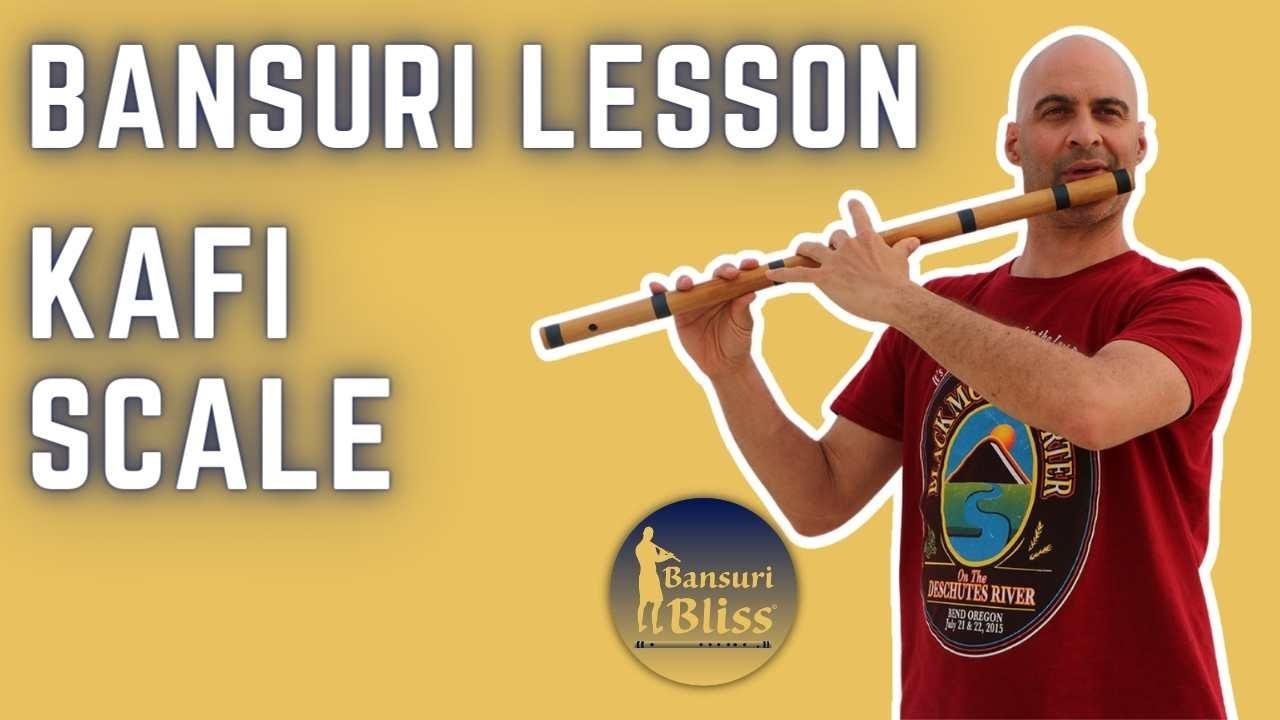 Scale Exercises in Addha Taal: Raag Kafi | Bansuri Lesson - YouTube