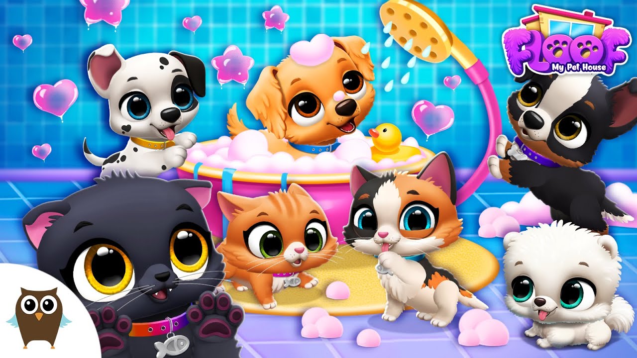 Adopt the Cutest FLOOF Pets 😊🩷 FLOOF - My Pet House | Kids Games ...