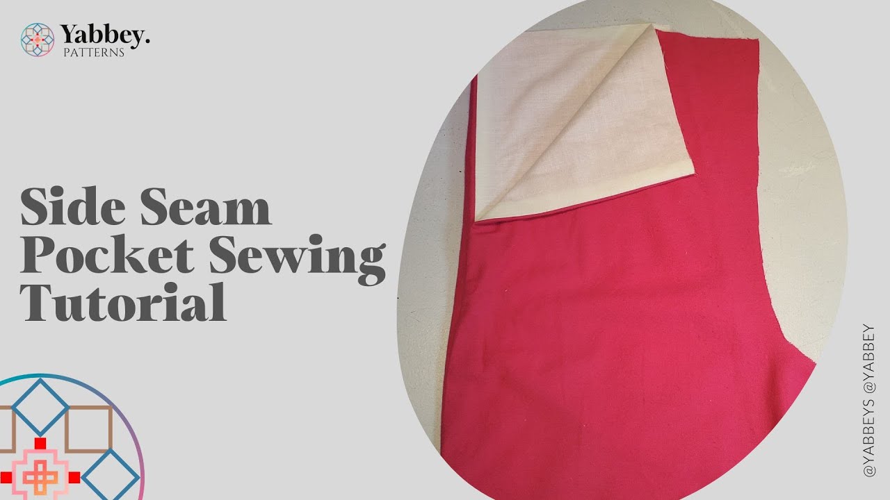 How to Sew a Side Seam Pocket Tutorial - YouTube
