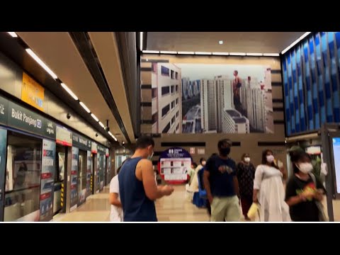 Virtual Tour Bukit Panjang Dowtown Line MRT / Bukit Panjang Singapore ...