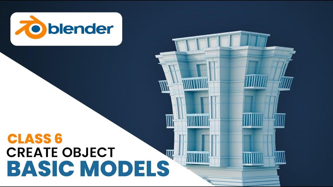 (Class 6) Basic Object Part 2 | Blender CGI | Rashid Ali Studio - YouTube
