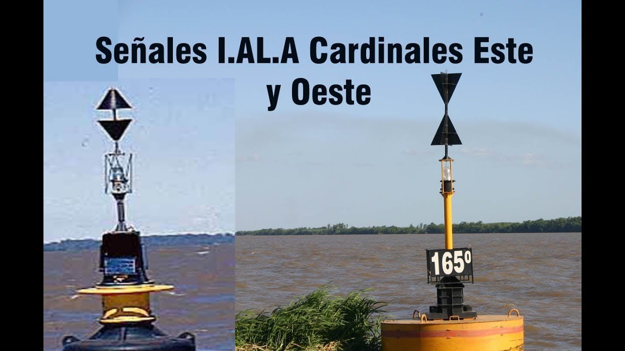 CARDINALES ESTE y OESTE - Curso Timonel/Conductor Náutico - YouTube