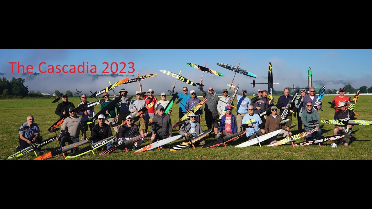 The Cascadia 2023 - Seattle Area Soaring Society 2-day F3k - YouTube