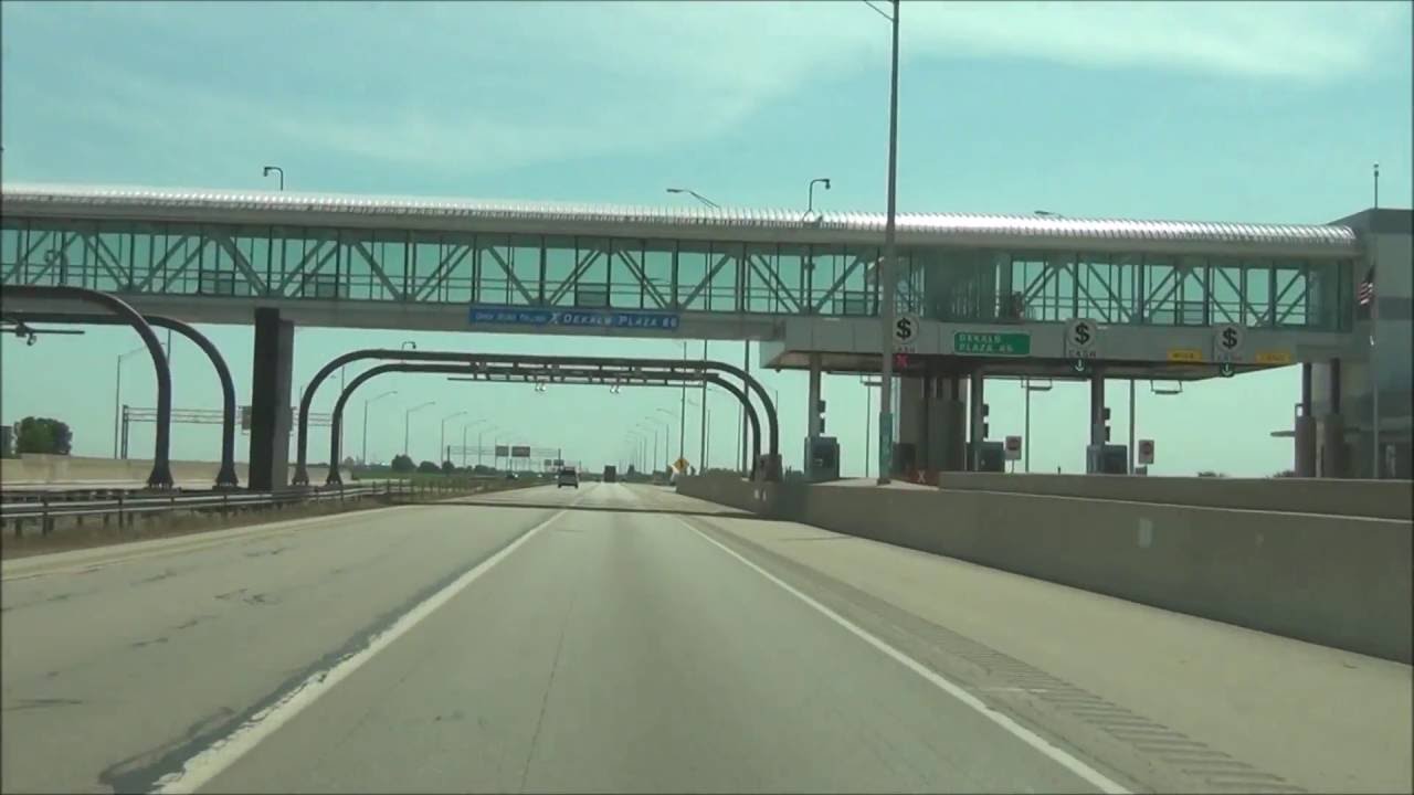 Illinois - Interstate 88 East - Mile Marker 80 to 100 - YouTube